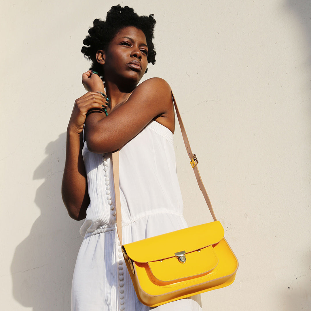 Women's Leather Mini Satchel Bags | Handmade Satchels Online – N'Damus ...